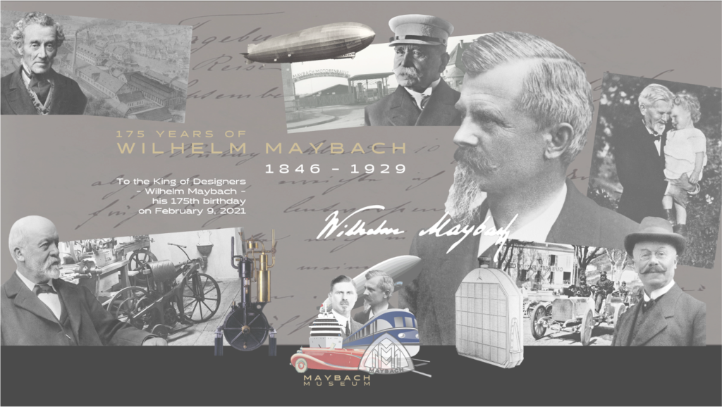 175 Years Wilhelm Maybach - A Look behind the Scenes - The Wilhelm ...