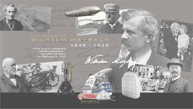 175 Years Wilhelm Maybach - A Look behind the Scenes - The Wilhelm ...
