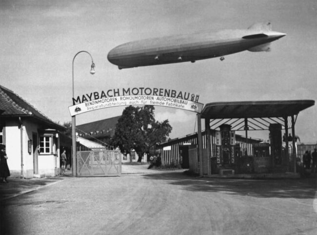 The testing of the Mb IVa engine in the Alps at an altitude of 1,840 ...