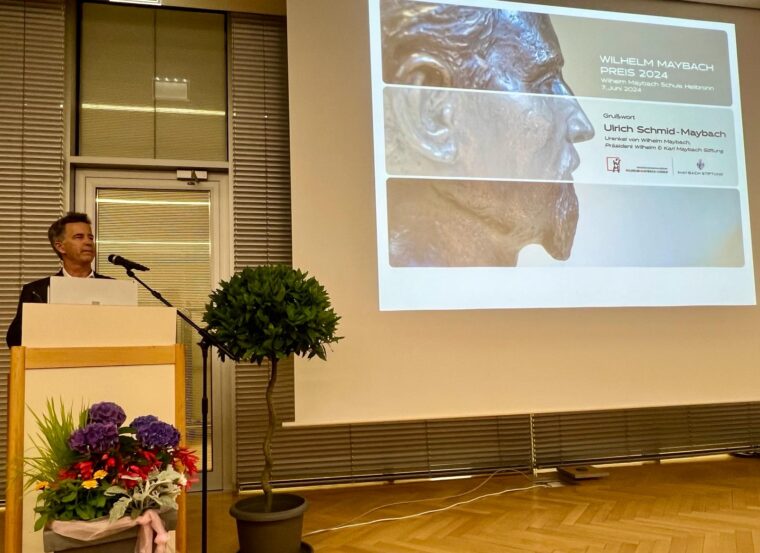 Wilhelm Maybach Award Ceremony donated by the Maybach Family at the ...